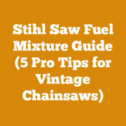 Stihl Chain File Size Guide (3 Tips For Crisp Chainsaw Cuts)